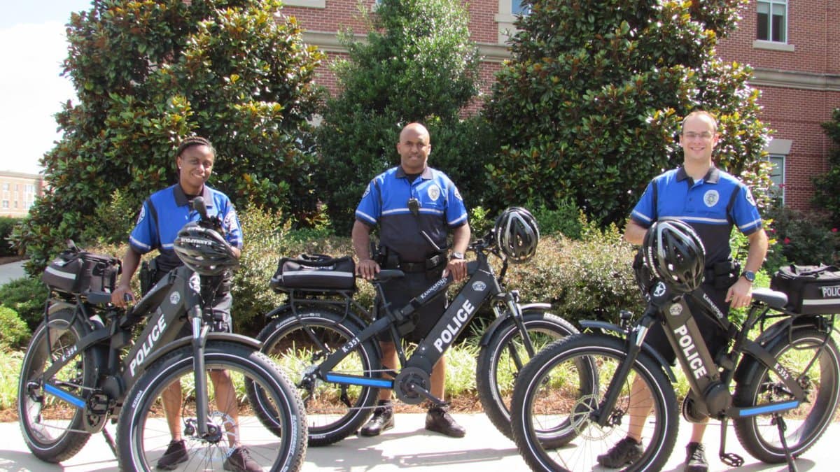 Kannapolis Police Using Ebikes While on Patrol – Police Power Bikes