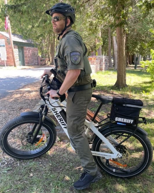 Franklin County Sheriff’s Office buys Recon E-bikes; patrols to premier ...